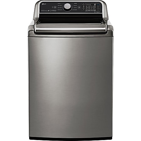 LG WT7300CV 5.8 cu.ft Top Load Washer with TurboWash 8 Modes Top ...