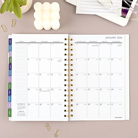 2025 2026 AT A GLANCE BADGE 13 Month WeeklyMonthly Planner 5 12 x 8 12 ...