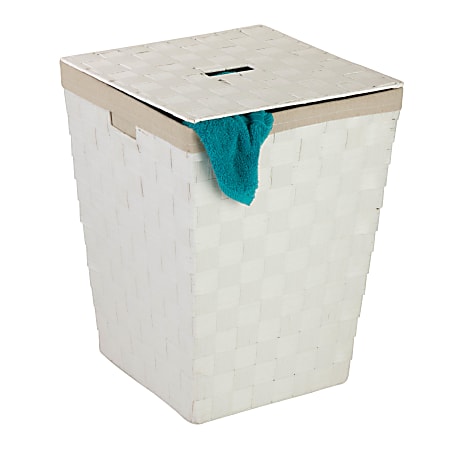 Honey Can Do Paper Rope Hamper 20 White - Office Depot