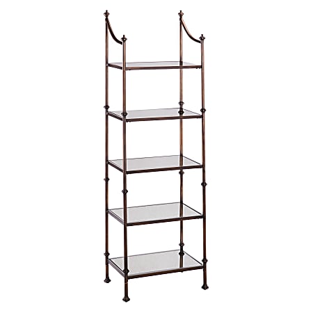 Oil rubbed bronze etagere store
