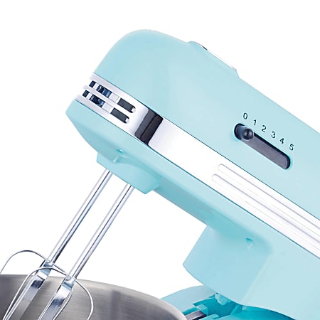 Brentwood 5 Speed Stand Mixer Blue - Office Depot