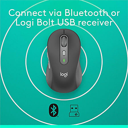 Logitech Signature Plus M750 L Mouse 910007508 - Office Depot