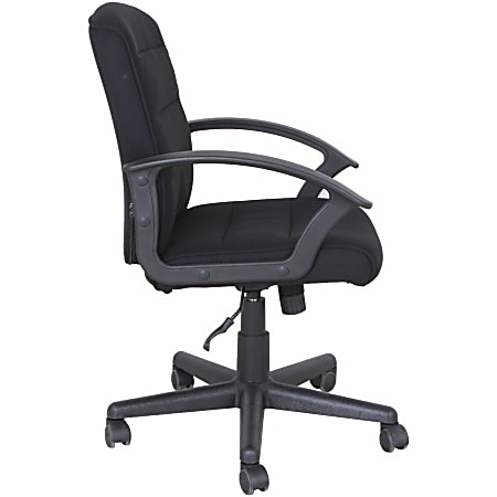 Lorell Soho Fabric Task Chair Black - Office Depot