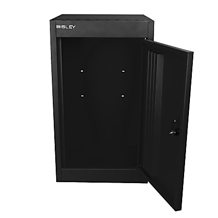 Bisley CLK Steel Cube Locker 20 H x 12 W x 12 D Black - Office Depot