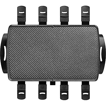Starfrit THE ROCK RacletteParty Grill Set 9 12 H x 16 W x 5 14 D Black ...