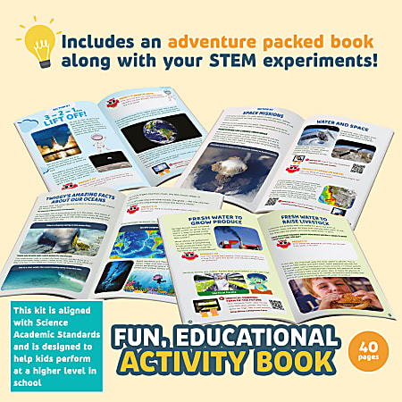 iSprowt Fun Science Kit For Kids Blue Planet Kit Kindergarten to Grade ...