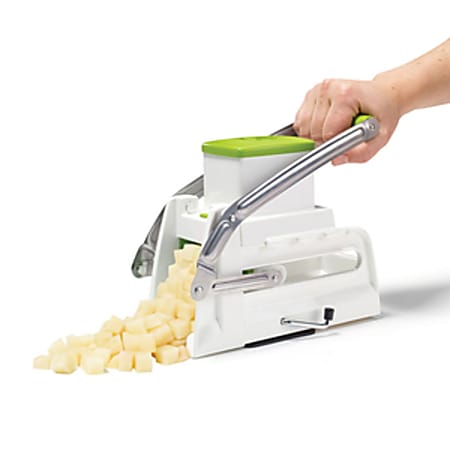 Starfrit Pro Fry Cutter and Cuber Multiuse Kitchen Tool White with ...