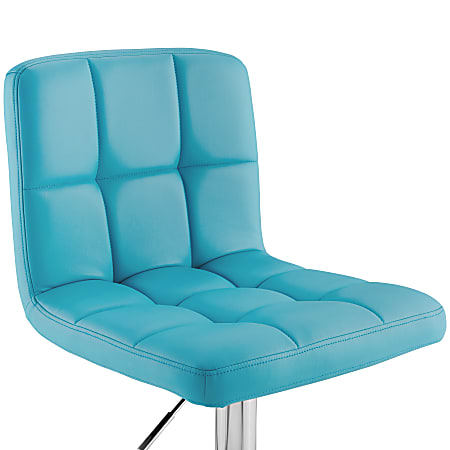 Powell Ronan 3 Piece Pub Table Set Teal - Office Depot