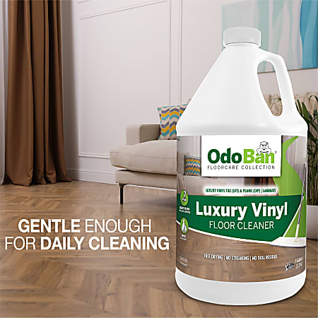 OdoBan Ready to Use Luxury Vinyl Floor Cleaner 1 Gallon Pack Of 4 Jugs ...