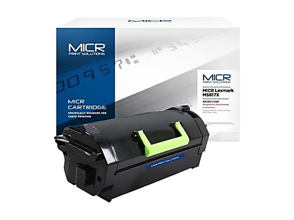 MICR Print Solutions Black High Yield MICR Toner Cartridge Replacement ...