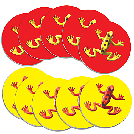 Sensational Math Froggy 10 Frame Floor Mat 3 x 5 BlueGreen Grade K 2 ...