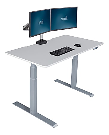Vari Electric 48 W Standing Desk White Office Depot