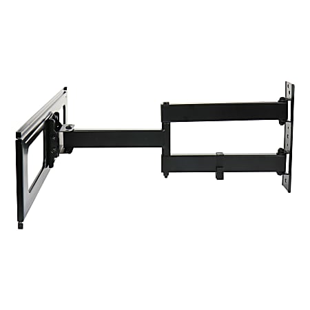 MegaMounts Full Motion Metal Wall Mount For 32 75 Displays Black ...