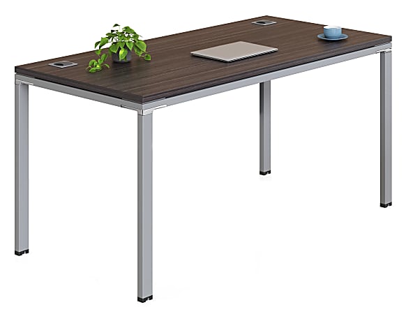 Boss Office Products Simple System Workstation 60 x 30 Driftwood ...