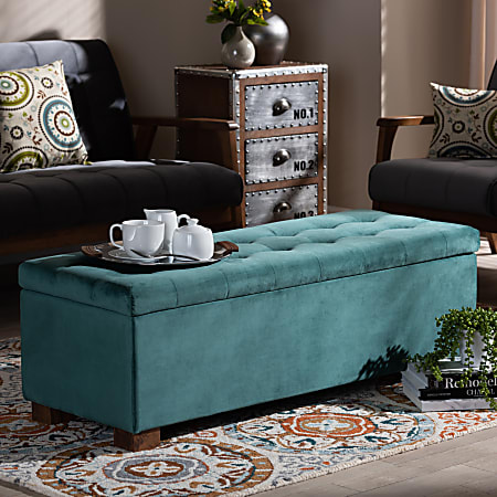 Baxton studio storage bench store