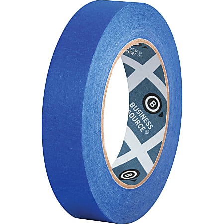 Business Source Multisurface Painters Tape 60 yd Length x 1 Width x 5.5 ...