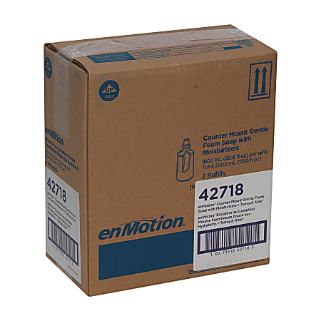 enMotion Moisturizing Foam Hand Soap Tranquil Aloe Scent 60.86 Oz ...