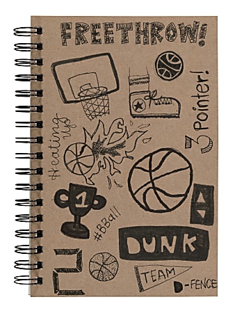 Pacon UCreate Create Your Own Cover Sketch Diaries 9 x 6 Natural 50 ...