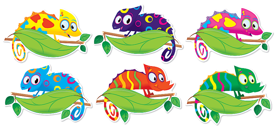 Scholastic Chameleons Accents - Office Depot