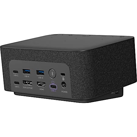 Logitech Logi Dock Docking Station For Desktop PCTabletSmartphone Black ...