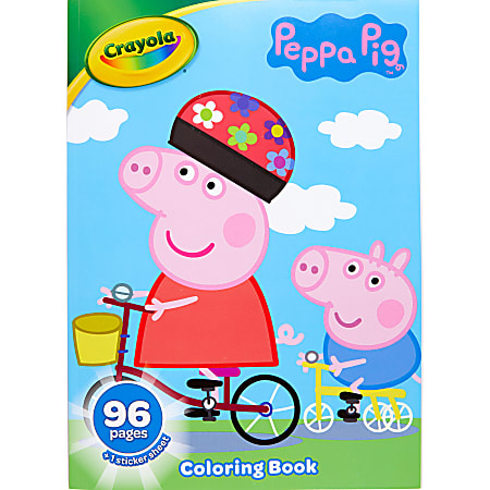 Crayola Coloring Books Peppa Pig Bundle Of 8 Books - Office Depot