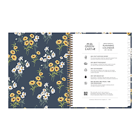 2025 Blue Sky WeeklyMonthly Planning Calendar 8 12 x 11 70percent ...