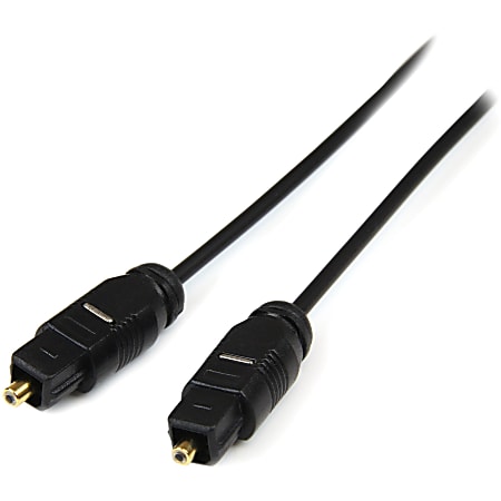 StarTech.com Digital SPDIF audio cable optical TOSLINK M TOSLINK M ...