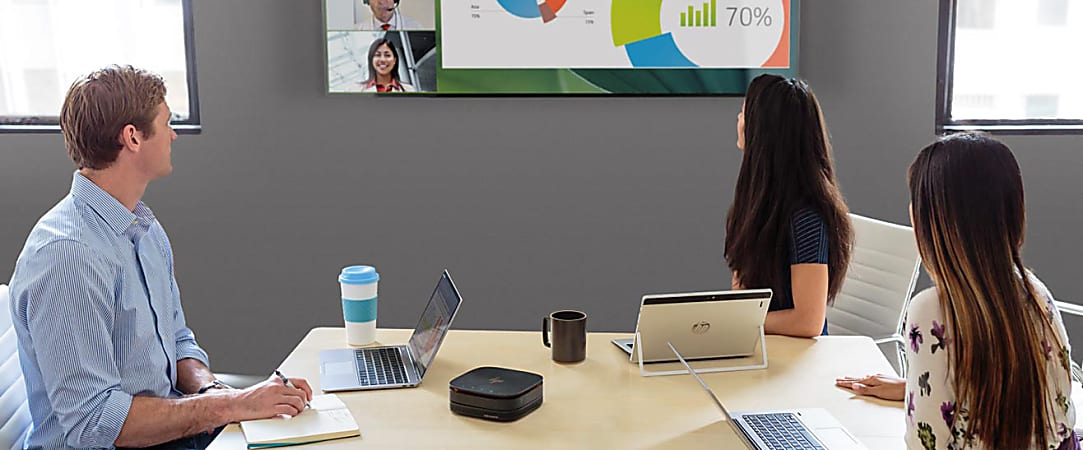 HP Elite Slice G2 Audio Ready with Zoom Rooms USFF Core i7 7700T 2.9 ...