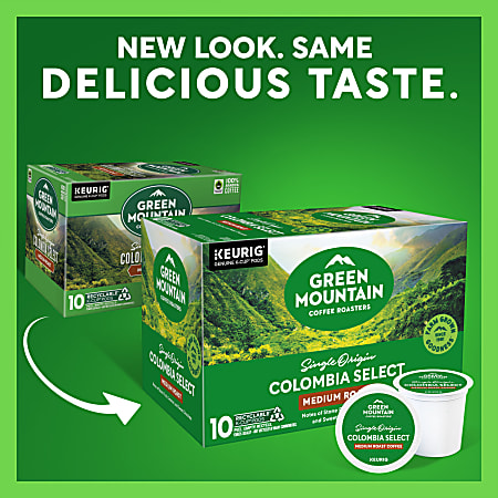 Green Mountain Coffee Roasters Colombia Select Keurig Single Serve K ...