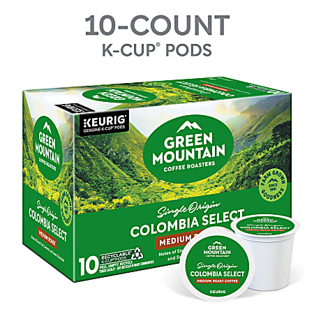 Green Mountain Coffee Roasters Colombia Select Keurig Single Serve K ...