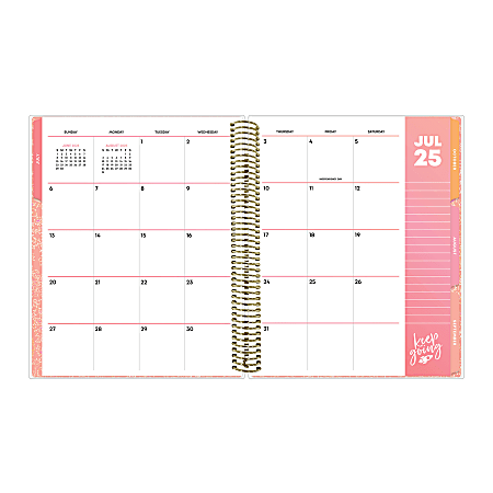 2025 2026 Blue Sky WeeklyMonthly Academic Planner 8 12 x 11 Meilani ...