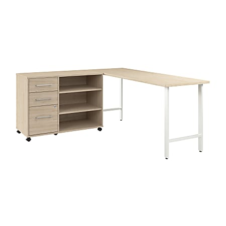 Bush Business Furniture Hustle 72 W Computer Desk and Storage Cabinet ...