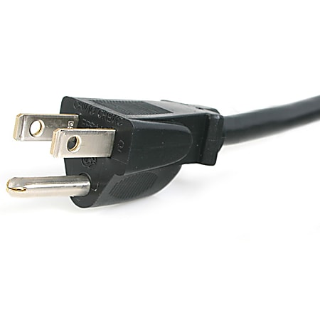StarTech.com 6 ft Standard Laptop Power Cord NEMA 5 15P to C5 Slot ...