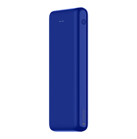 Mophie PowerBoost 20K Portable Battery 6.77 H x 3.35 W x 0.87 D Blue ...