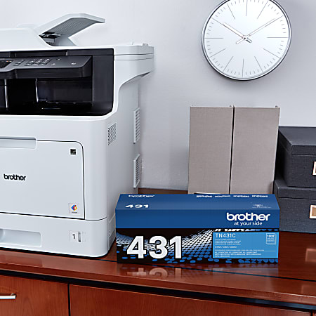 Brother TN 431 Cyan Toner Cartridge TN 431C - Office Depot