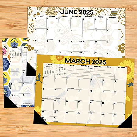 2024 2045 Willow Creek Press Academic Monthly Desk Pad Calendar 12 x 17 ...