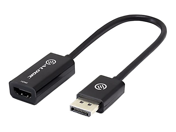 ALOGIC Elements Series Adapter DisplayPort male to HDMI female 7.9 in ...