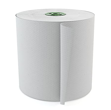 Cascades For Tandem Hardwound 1 Ply Paper Towels 100percent Recycled ...