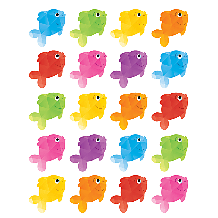 Teacher Created Resources Stickers Colorful Fish 120 Stickers Per Pack ...