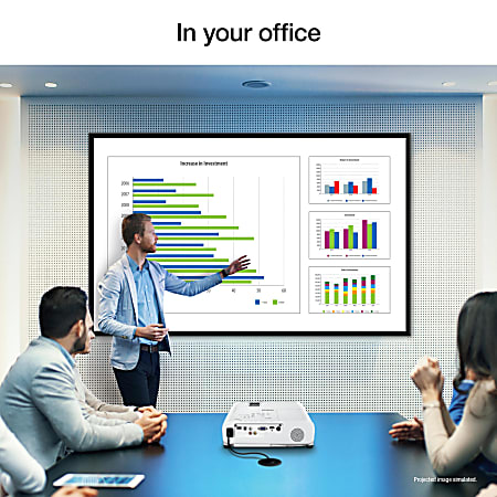 Epson® Pro EX7280 WXGA 3LCD Projector, V11HA02020