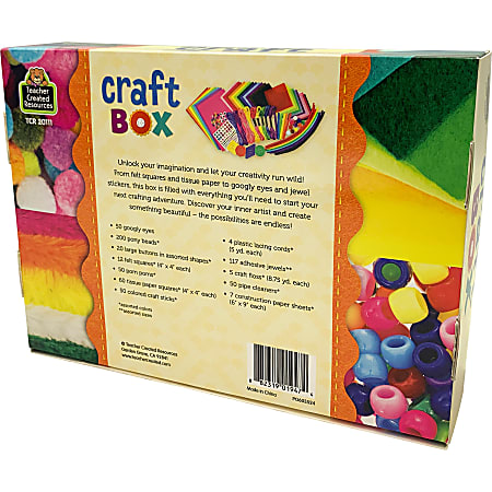 Teacher Created Resources Craft Box Multicolor - Office Depot