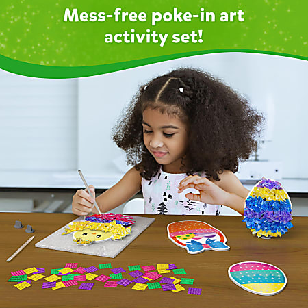 Skillmatics Poke in Art Easter Craft Kit Kit Of 500 Pieces - Office Depot
