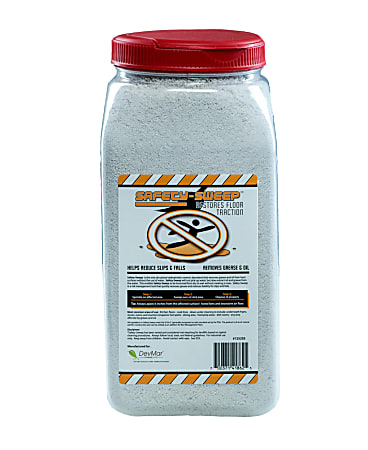 Safety Sweep Oil And Grease Absorbent 160 Oz Bottle Case Of 2 - Office ...