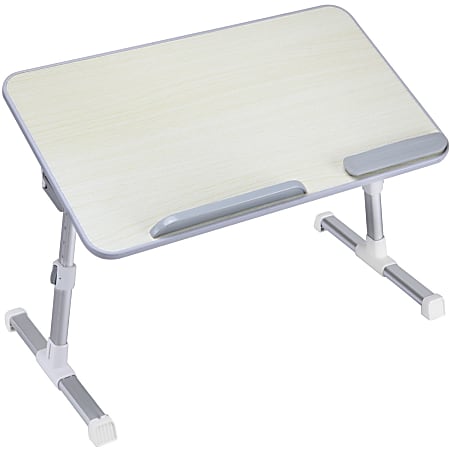 SIIG Adjustable Laptop Bed Desk for MacBook and PC Up to 17 Screen Support 11.9 Height x 11.8 Width Acrylonitrile Butadiene Styrene ABS