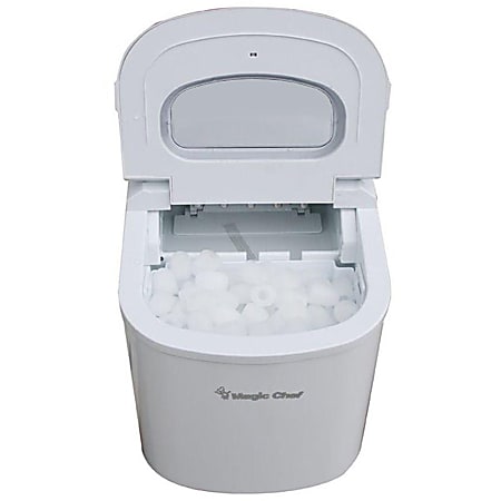 Magic Chef 27 Lb Portable Countertop Ice Maker White - Office Depot