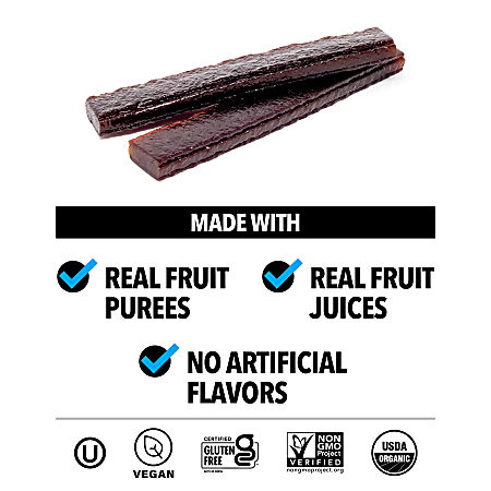 Pure Organic Layered Fruit Bars Variety Pack 0.63 Oz Pack Of 28 Bars ...