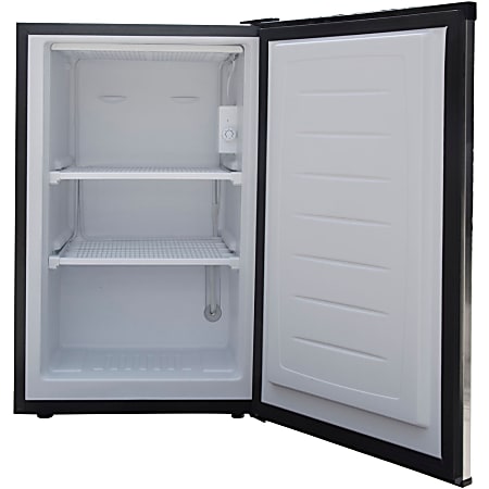 Magic Chef Upright Freezer With Stainless Steel Door 3.0 Cu Ft ...