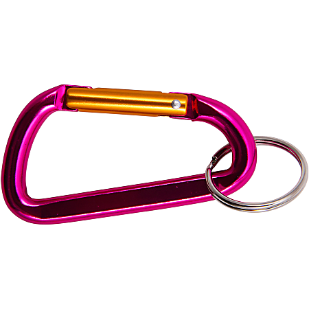 Baumgartens Key Ring Metal Orange Silver Blue Purple 1 Each - Office Depot