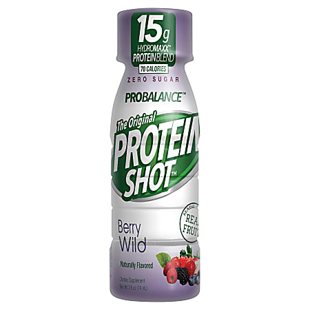 PROTEIN 15 PROBALANCE The Original Protein Shot Energy Shots Berry Wild ...