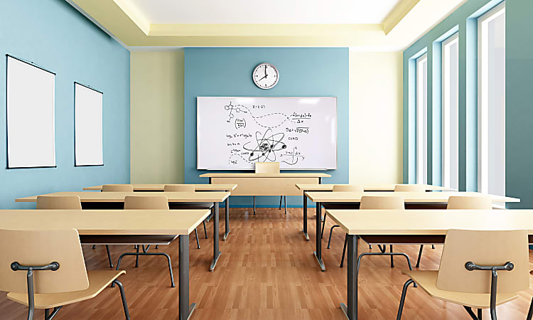 Ghent Magnetic Porcelain Dry Erase Whiteboard 48 x 60 Aluminum Frame ...